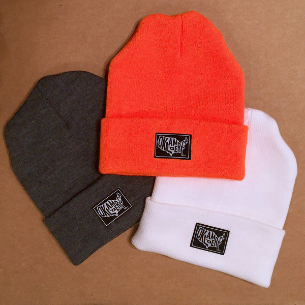 "Oklamerica" Cuffed Beanie